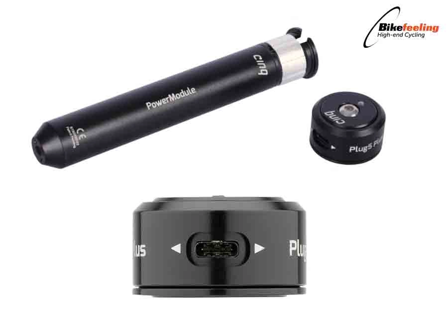 CINQ-5 PLUG PLUS, USB-C aansluiting voor op je fiets.